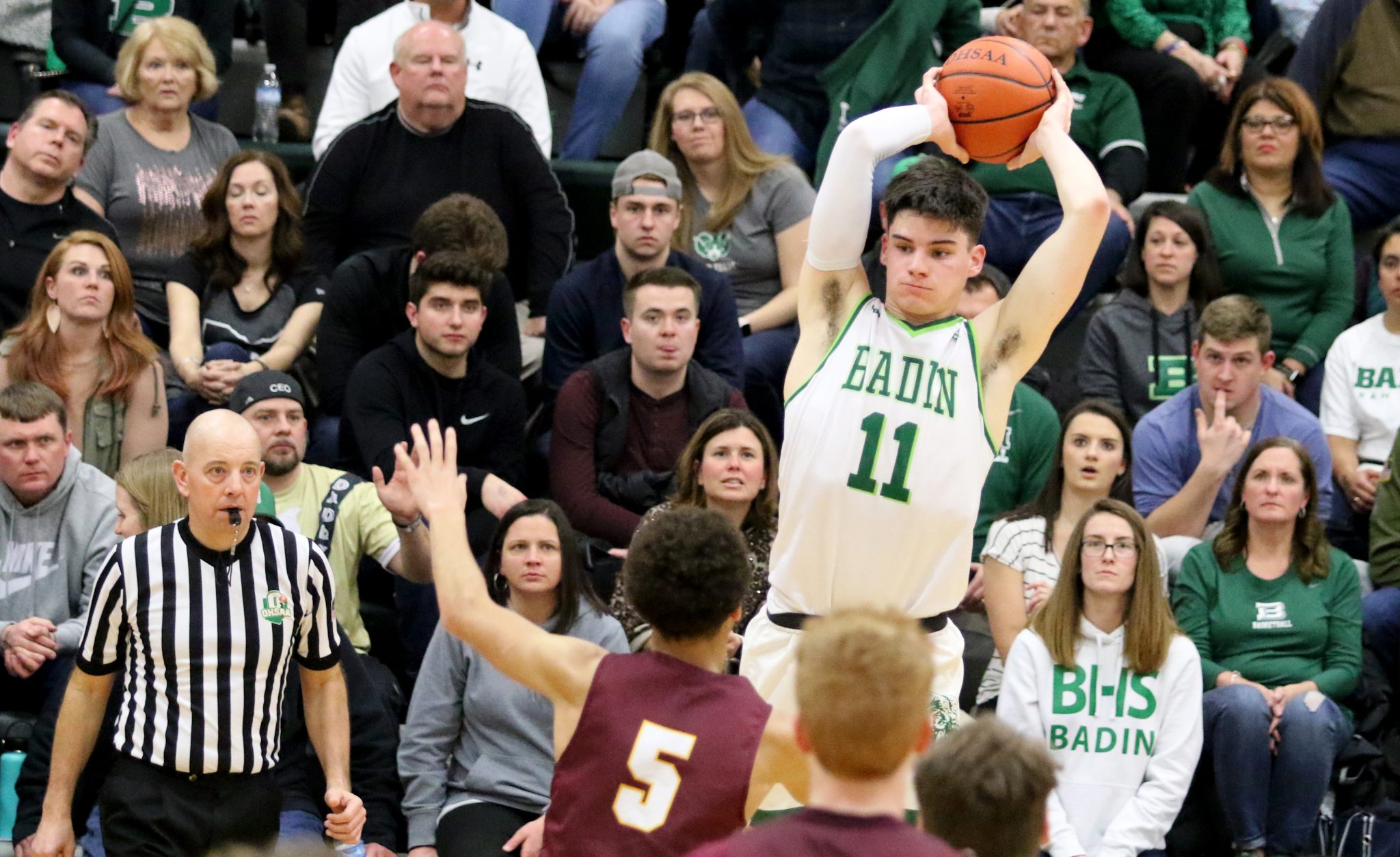 Badin uses familiar defensive spark to conquer Ross in Butler County ...