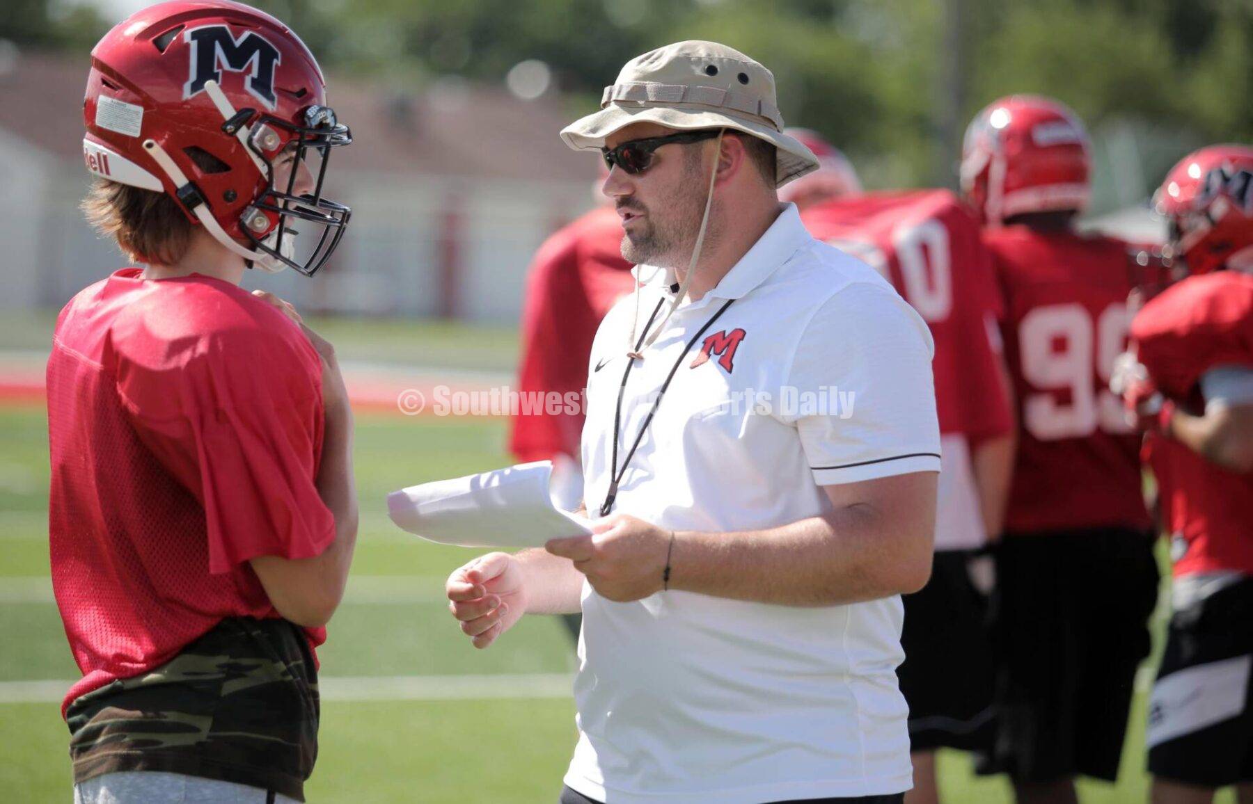 FOOTBALL: Madison Practice Session - Southwest Ohio Sports Daily