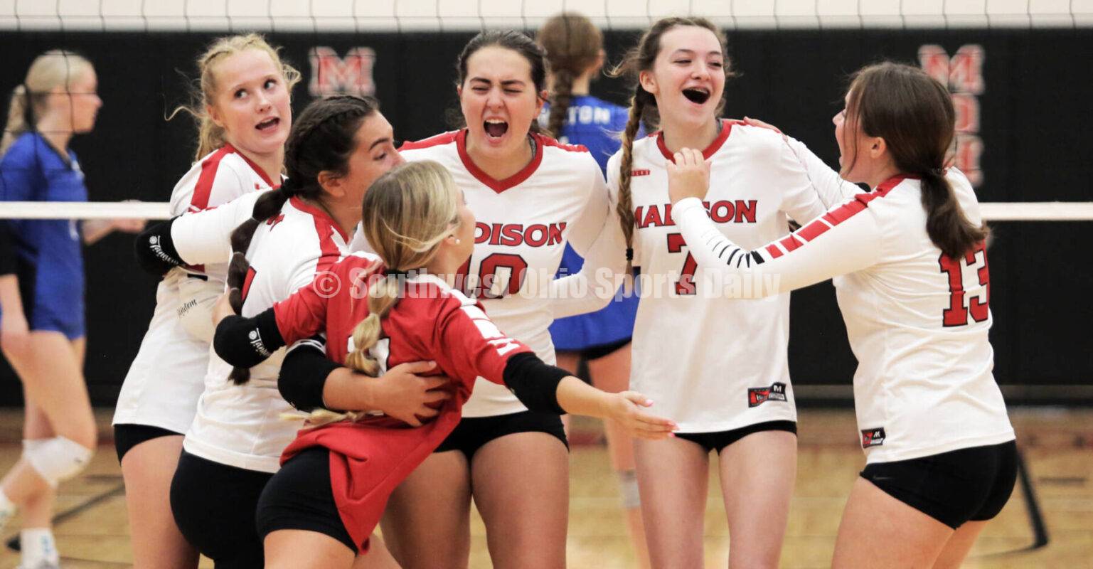 GIRLS VOLLEYBALL: Hamilton 3, Madison 0 - Southwest Ohio Sports Daily