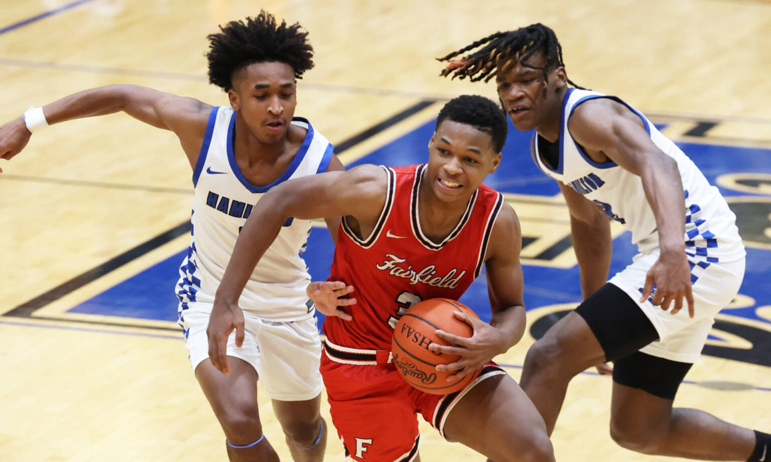 Sanders has big night and defense shines as Fairfield celebrates first ...